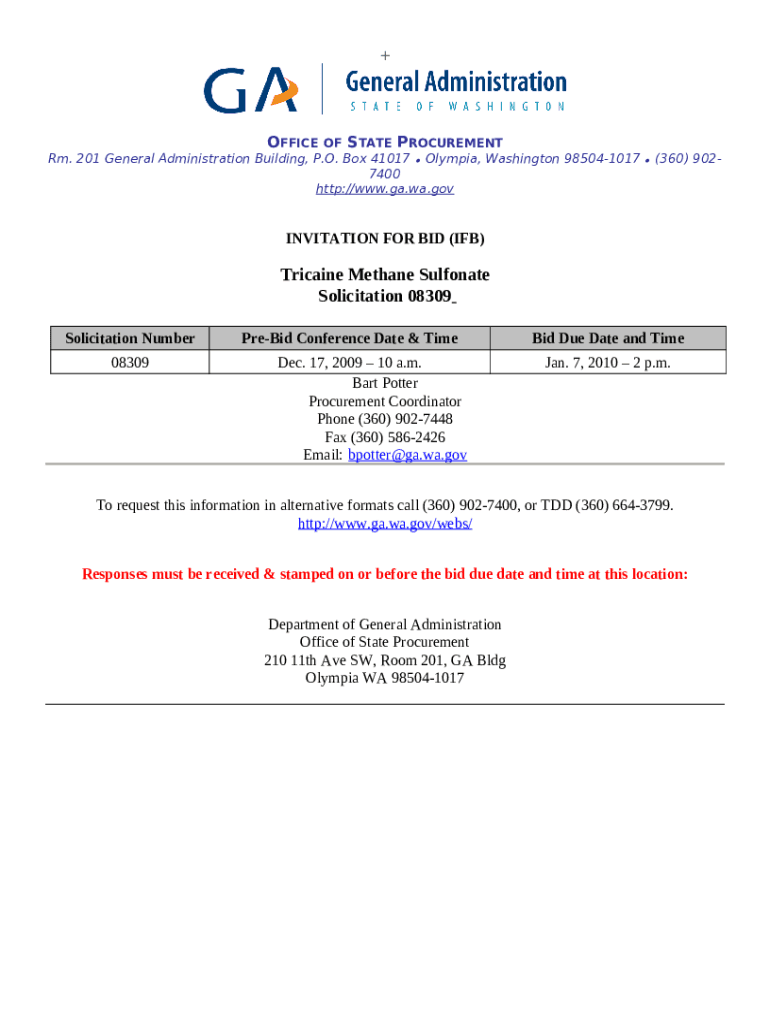 Tricaine Methane Sulfonate (MS-222) Fish Anesthetic State of ... Doc ...
