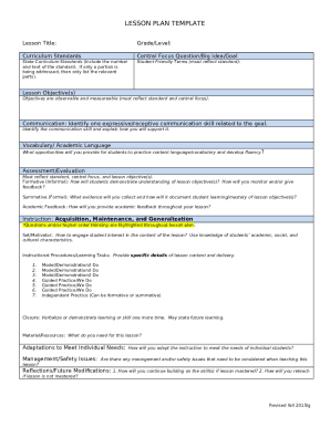 1440611672 edTPA Lesson Plan Template 2 Doc Template | pdfFiller