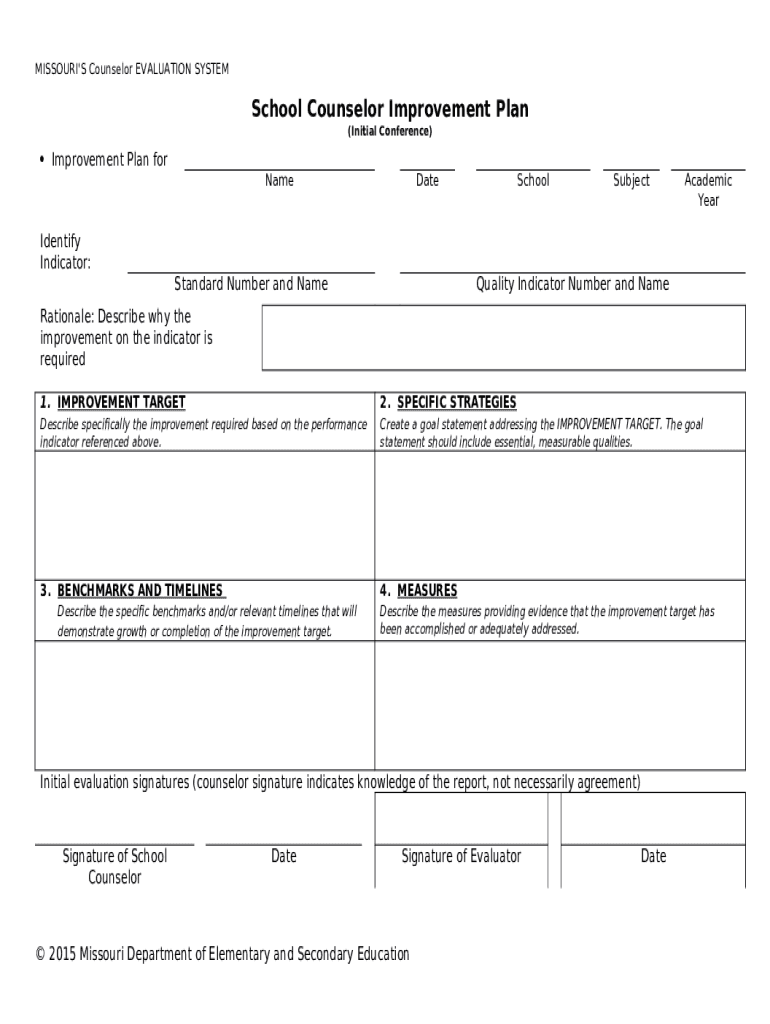 A Rubric for Assessing Schools' Plans for Rapid Improvement - dese mo Doc Template | pdfFiller