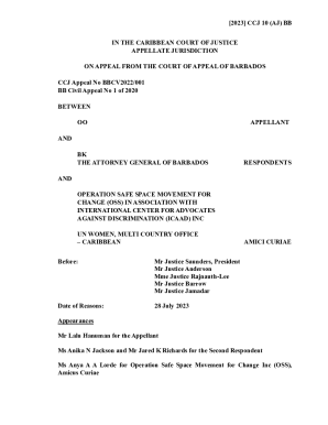 Fillable Online CCJ Issues its Reasons in Domestic Violence Case Fax ...