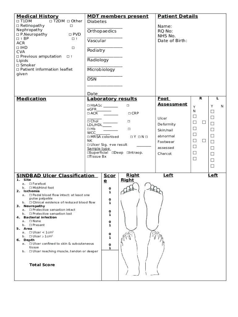 Outpatient Record Sheet Doc Template | pdfFiller