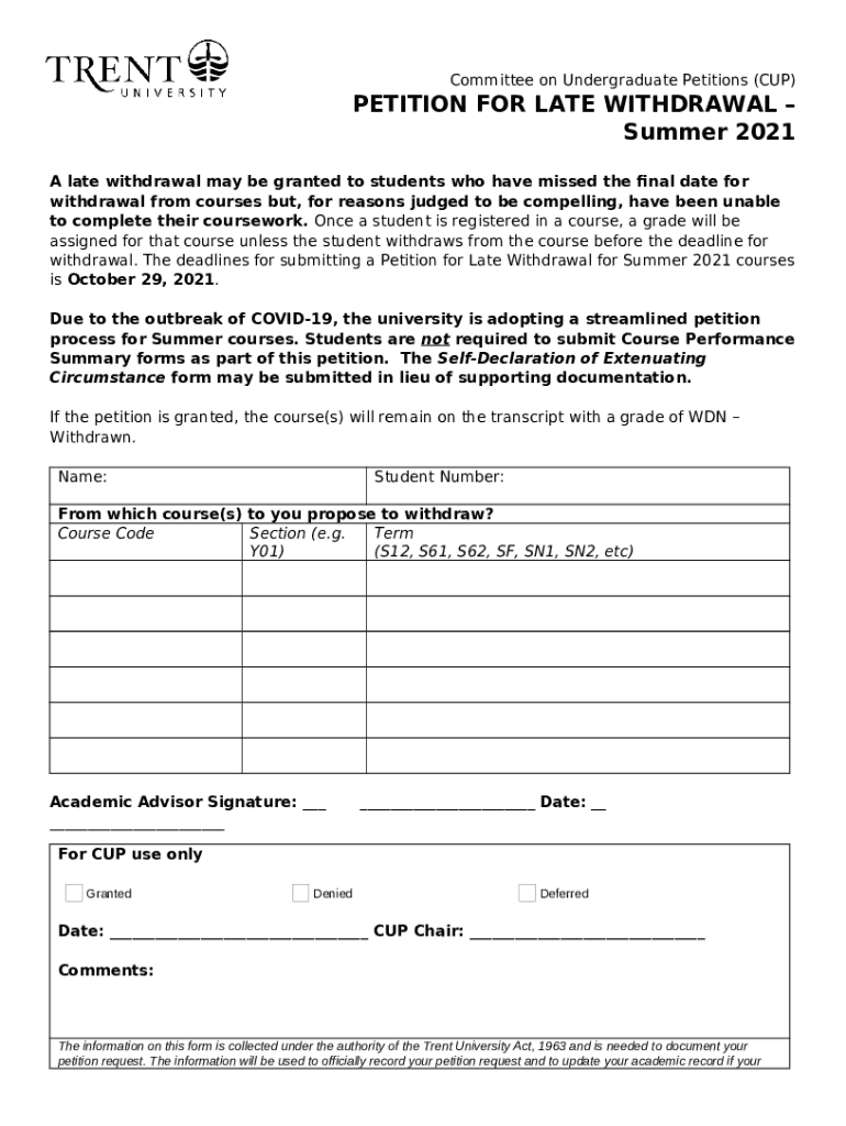 Late Withdrawal Ination SheetLA&PS Undergraduate ... Doc Template | pdfFiller