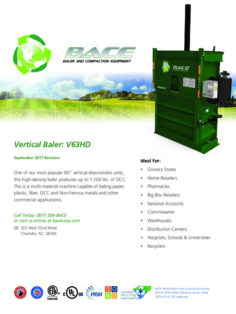 Fillable Online Super High Density Baler - 60 Inch Vertical Fax Email ...