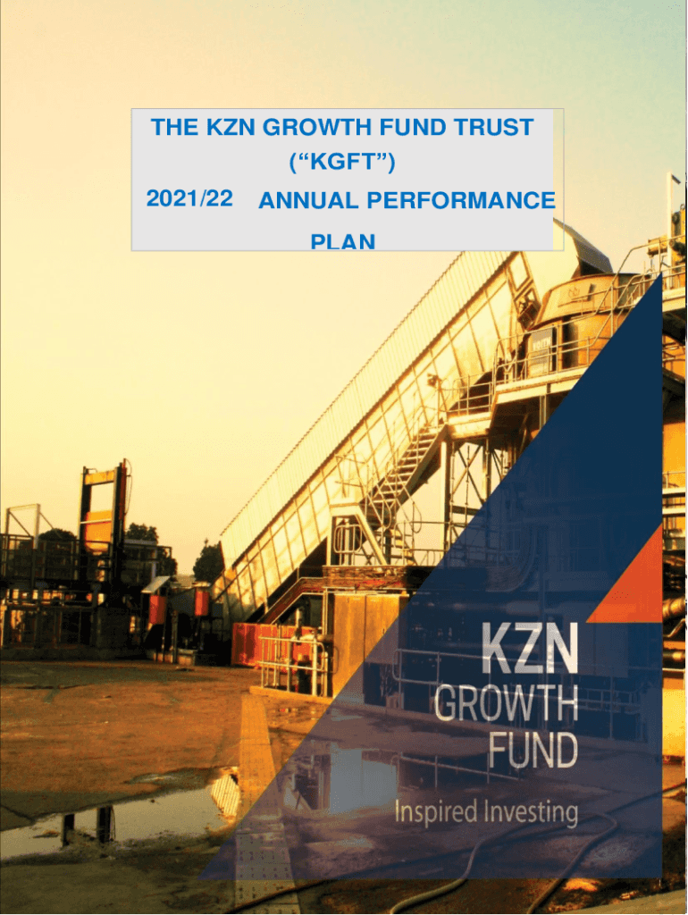 Fillable Online kzn growth fund trust annual performance plan Fax Email ... Fillable Online kzn growth fund trust annual performance plan Fax Email ...