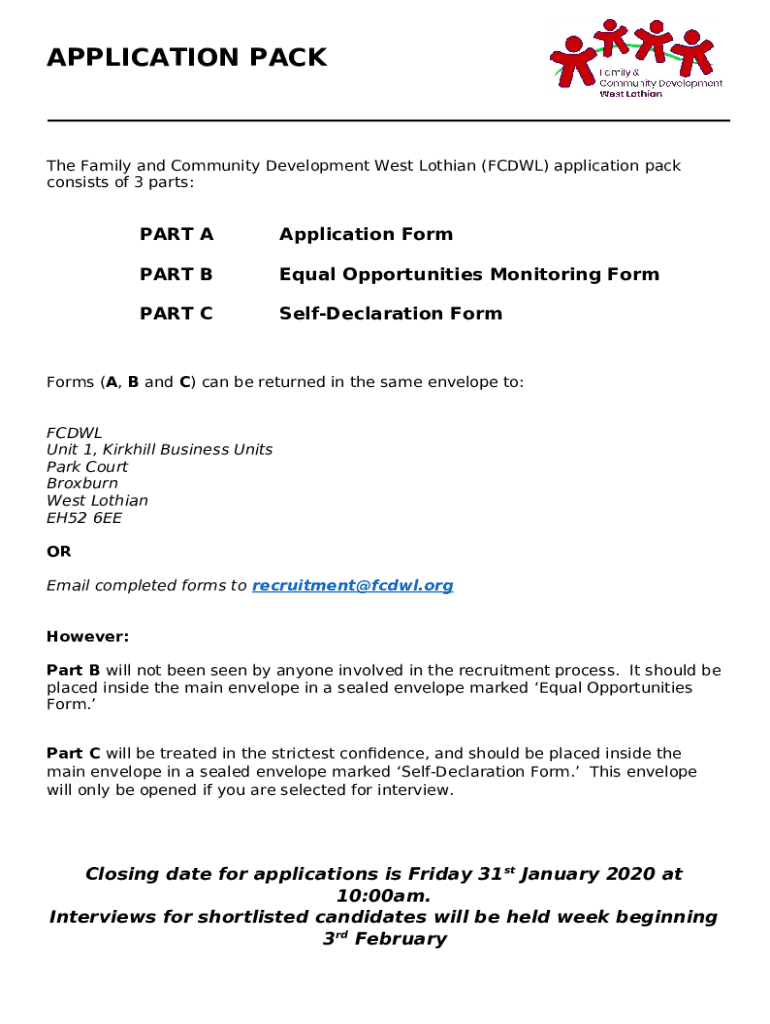 APPLICATION PACK for Prospective members of the West ... Doc Template | pdfFiller