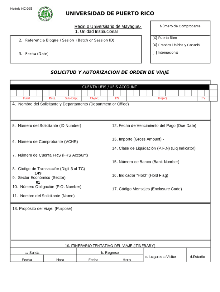 ulario 005 Doc Template | pdfFiller