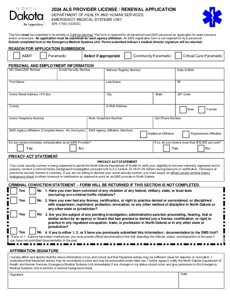 Fillable Online Renew an ambulance service license Fax Email Print ...