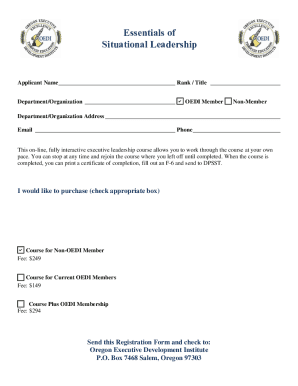 Fillable Online Leadership Essentials Certificate ProgramU of M CCAPS ...