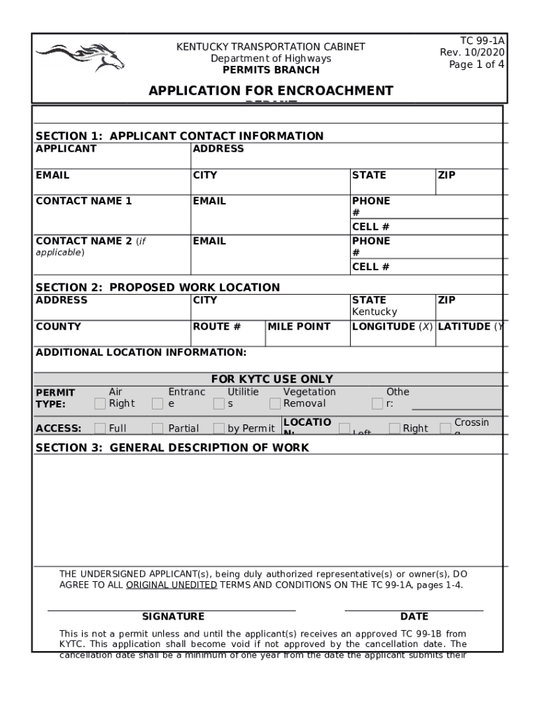 Application for Recycling Permit & Screening Plan Approval Doc Template ...