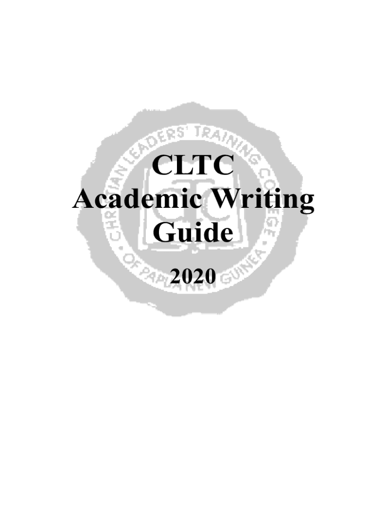 Fillable Online Learning the Basics of Effective Academic Writing Fax ...