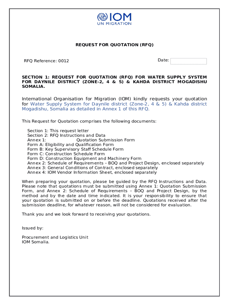 section 1: request for quotation (rfq) for water supply ... Doc ...