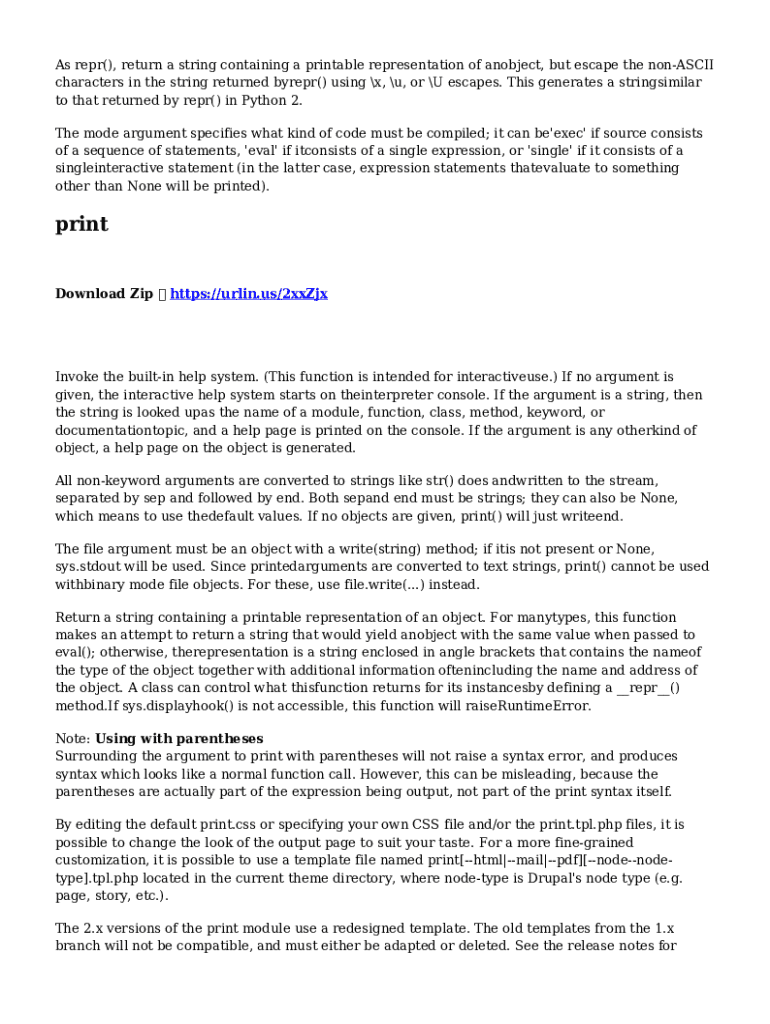 Fillable Online Mastering Python: 65 Essential Built-In Functions for ...