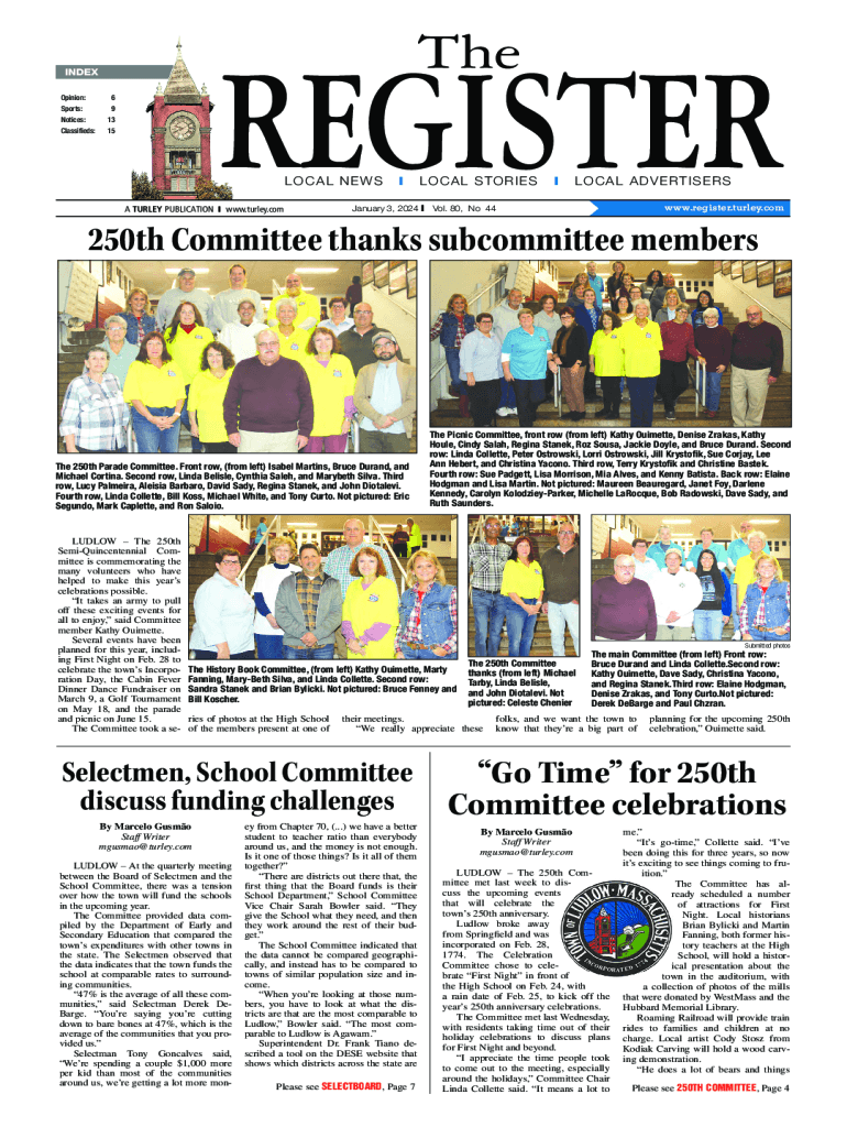 Fillable Online Classifieds - The Register Fax Email Print - pdfFiller