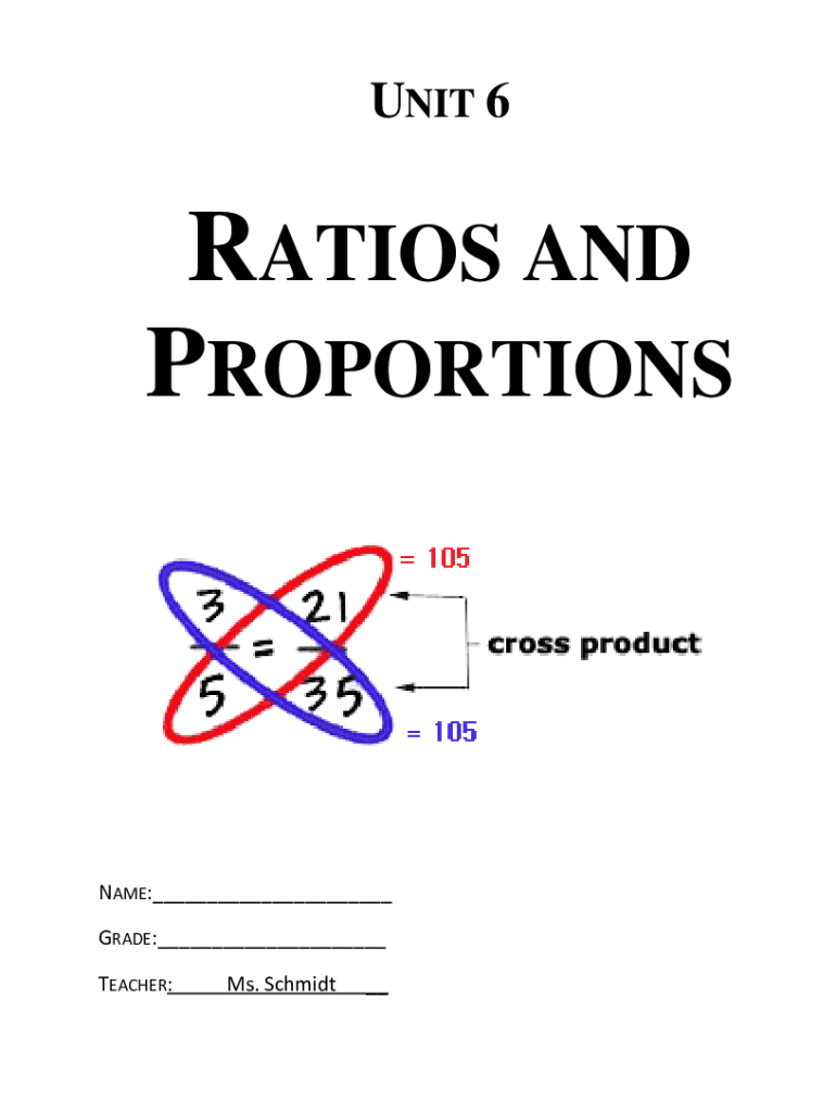 Fillable Online Equal Ratios and Proportions Fax Email Print - pdfFiller