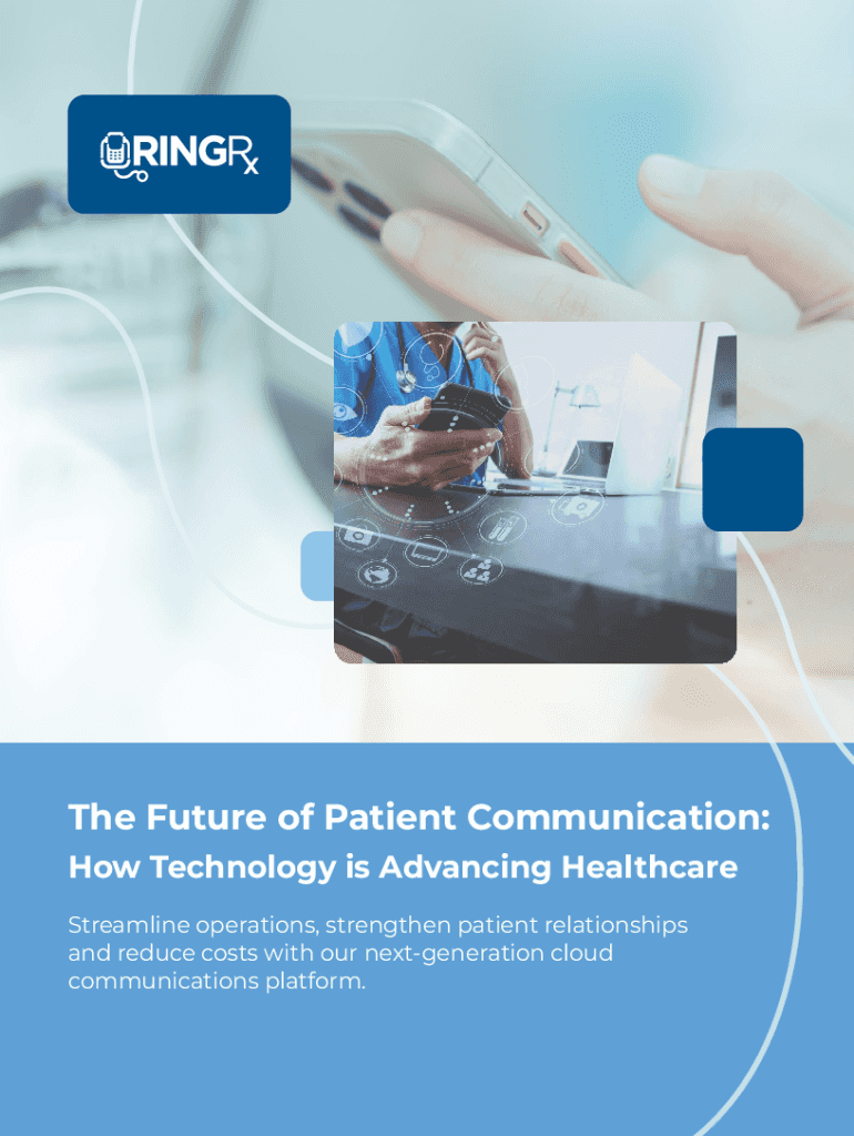 Fillable Online The Ins and Outs of Healthcare Communication Platforms ...