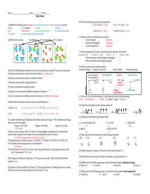 Fillable Online Identify each as an element, compound, or a ... Fax ...