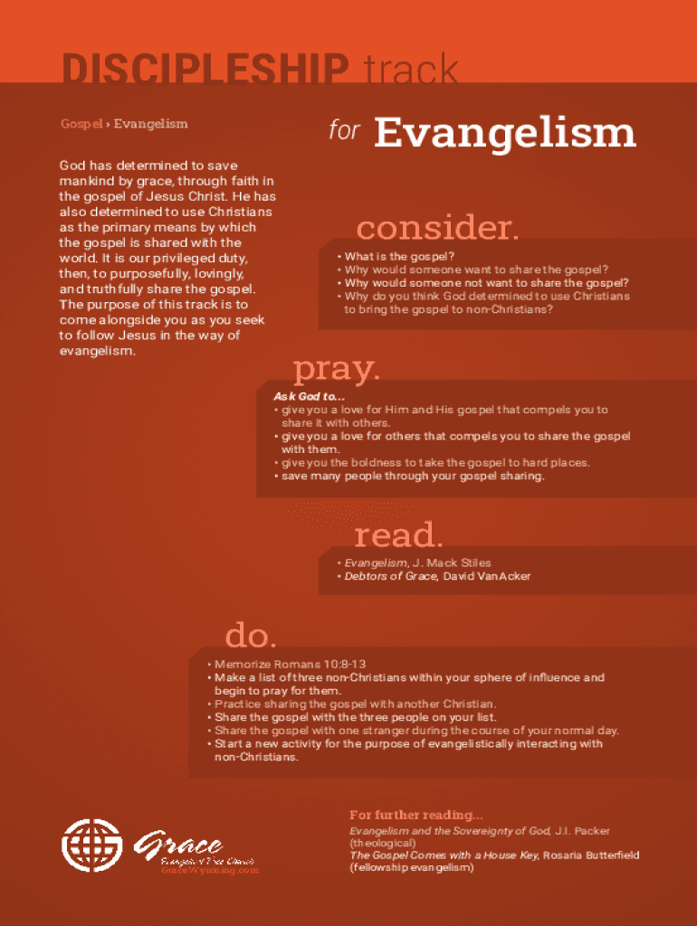 Fillable Online Spiritual Growth - DISCIPLESHIP track Fax Email Print ...