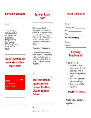 Summer School Rules - Bonar Law Memorial - bonarlaw nbed nb Doc ...