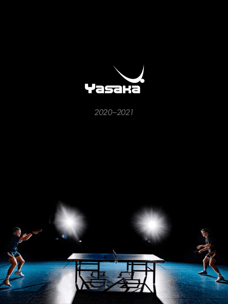 Fillable Online Mark V famous rubber - Yasaka table tennis champion ...