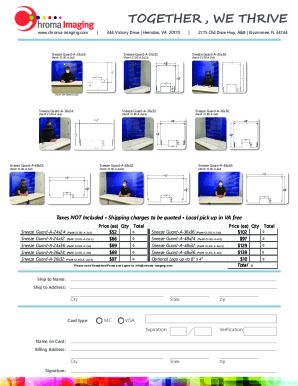 Fillable Online Chroma Imaging: Retail Signage Interior Exterior Fax ...