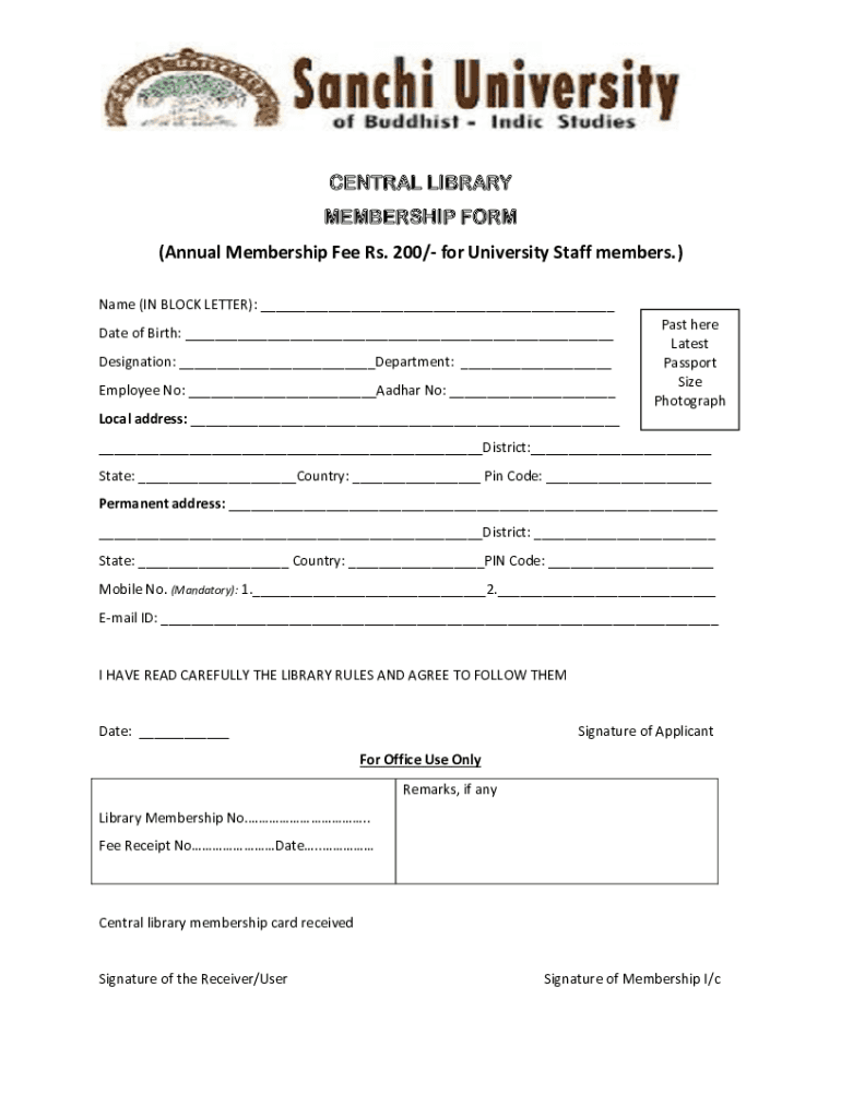 Fillable Online Get a Library Card - Austin Public Library ...