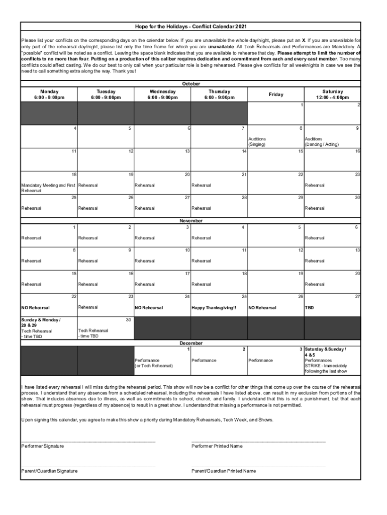 Fillable Online Solved: Calendar - date conflict error where there are ...