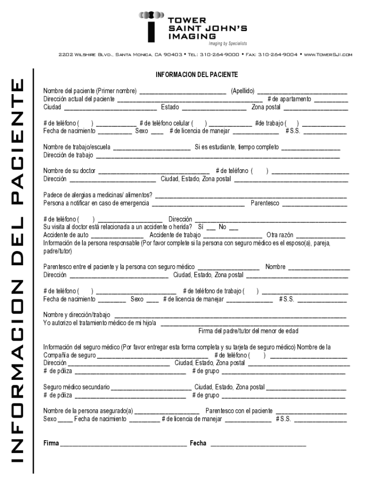 Completable En línea SPANISH REG FORM Fax Email Imprimir - pdfFiller