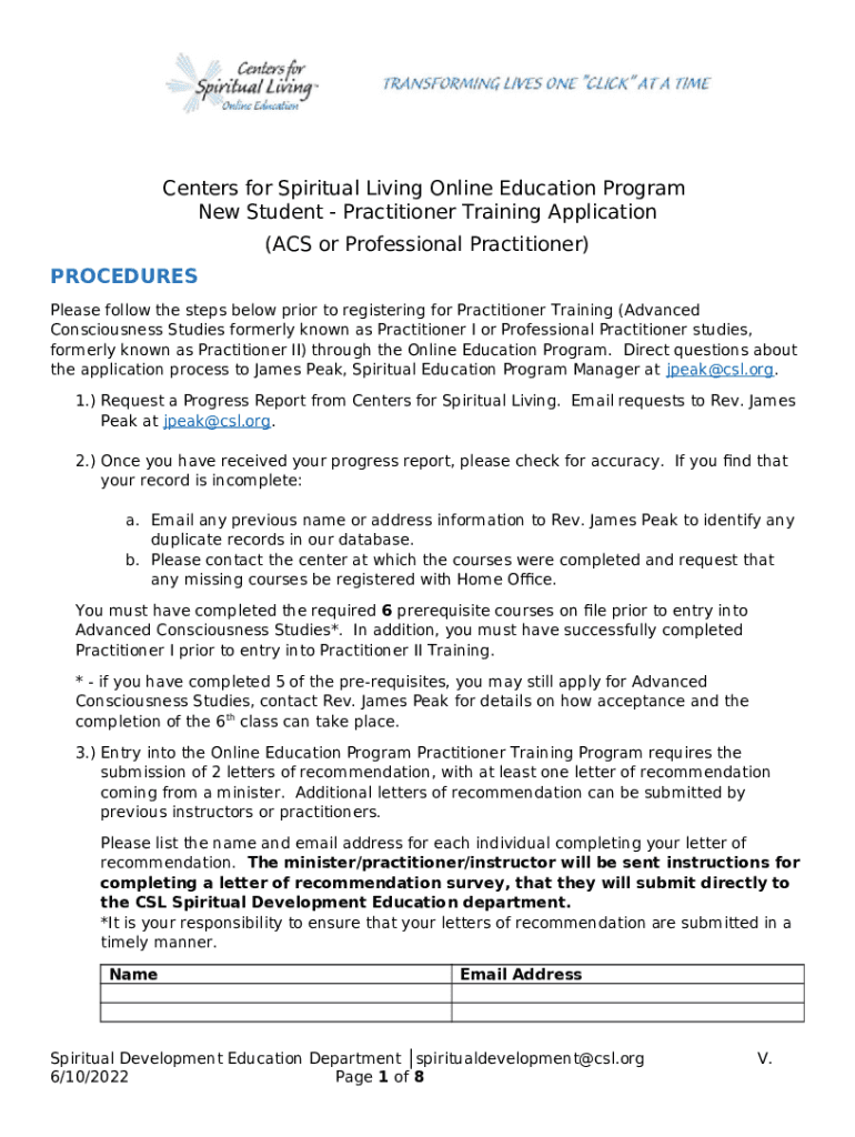 The Path to Becoming a Licensed Practitioner Doc Template | pdfFiller