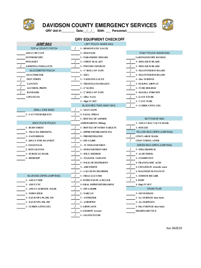 Fillable Online Emergency Medical ServicesDavidson County, NC Fax Email Print - pdfFiller