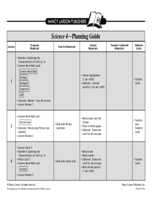 Fillable Online 3rd Grade Science Vocabulary Word Wall Cards ... - TPT ...
