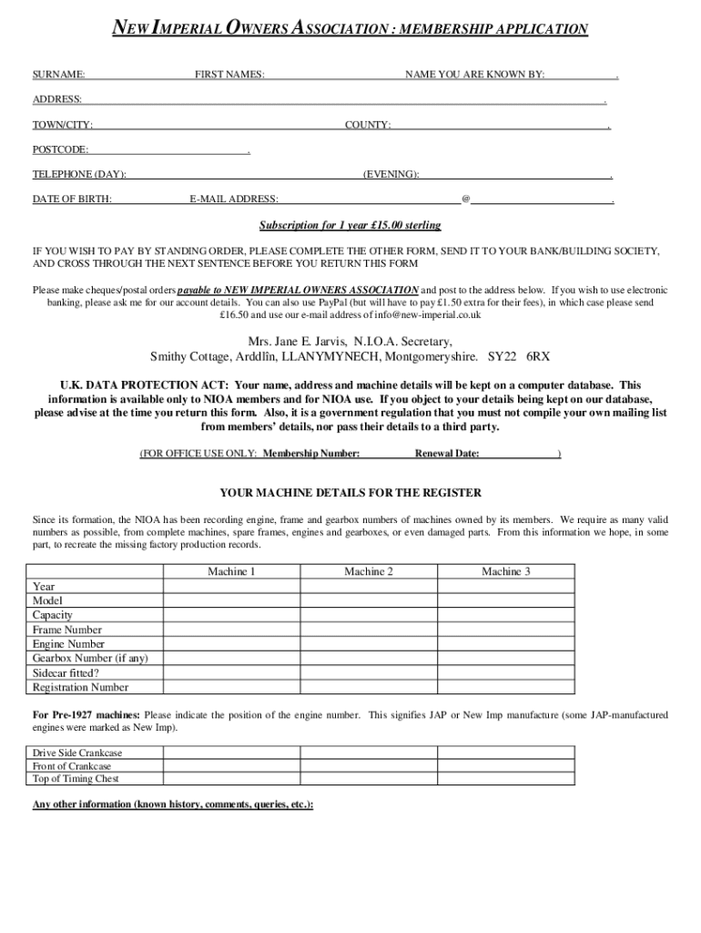 Fillable Online You need to be logged in to access all the New Imperial ... Fax Email Print ...