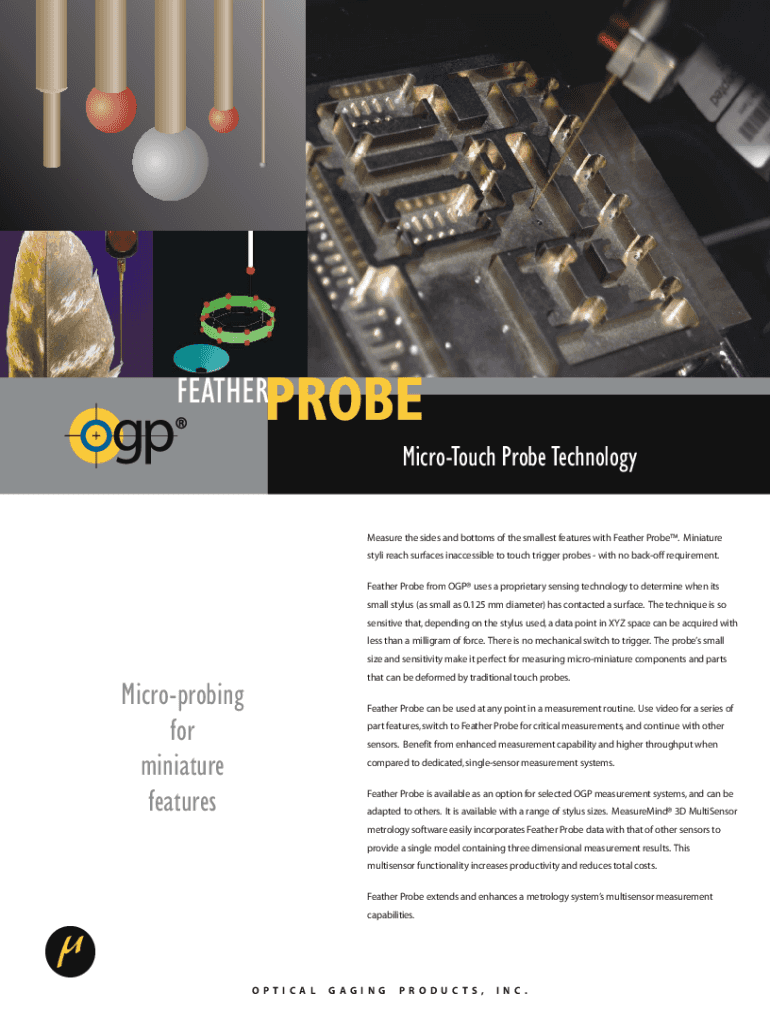 Fillable Online Everything You Need to Know About TP20/200 Touch Probes ...