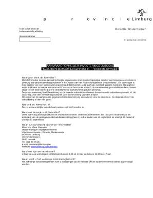 Verklaring en ondertekening - Limburg Doc Template | pdfFiller