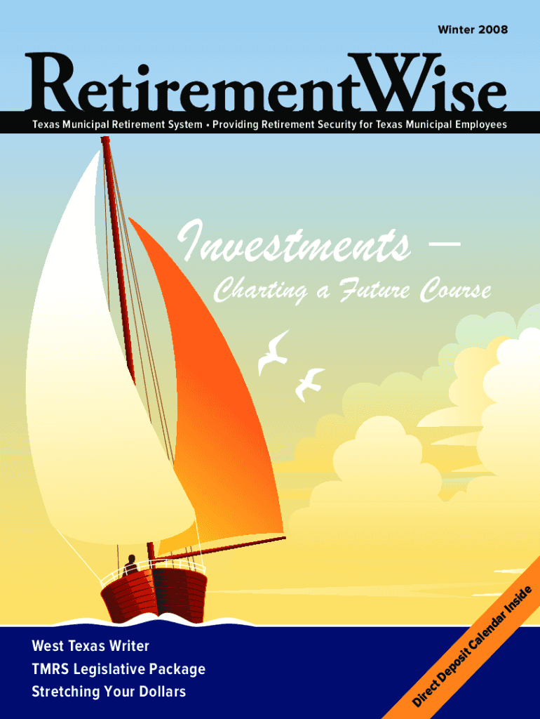 Fillable Online tmrs - texas - municipal retirement system Fax Email ...