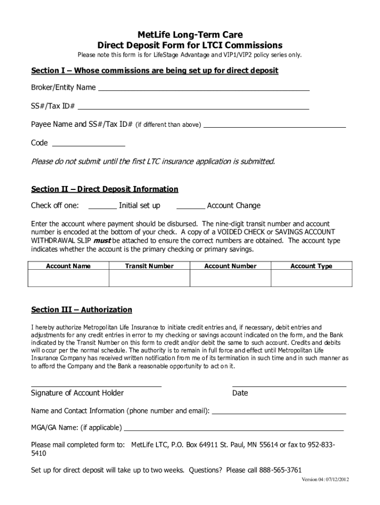 Fillable Online Long-Term Care Claim Reimbursement Fax Email Print ...