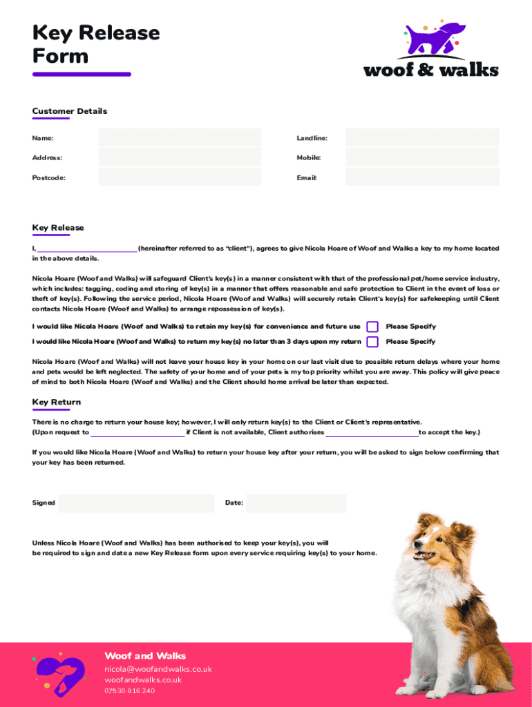 Fillable Online Off Lead Consent Form Fax Email Print - pdfFiller