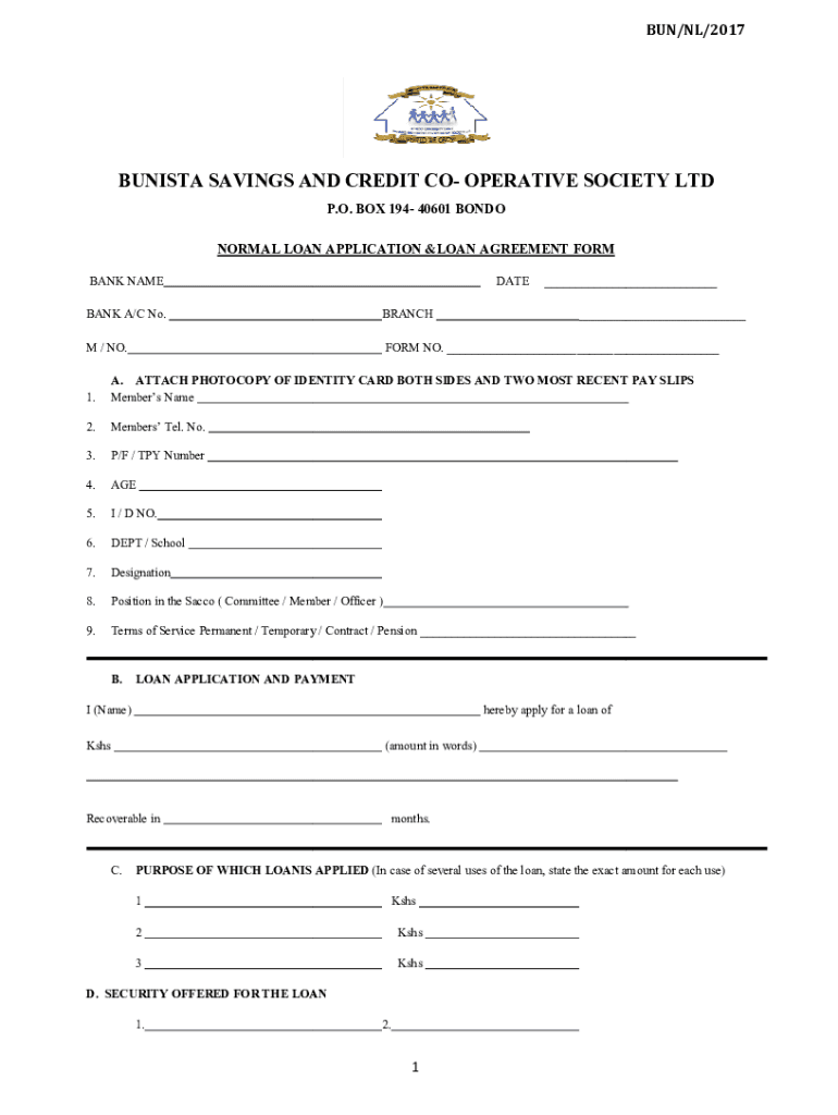 Fillable Online Loan-Application-Form.pdf - Bank Employees' Credit Union Fax Email Print - pdfFiller