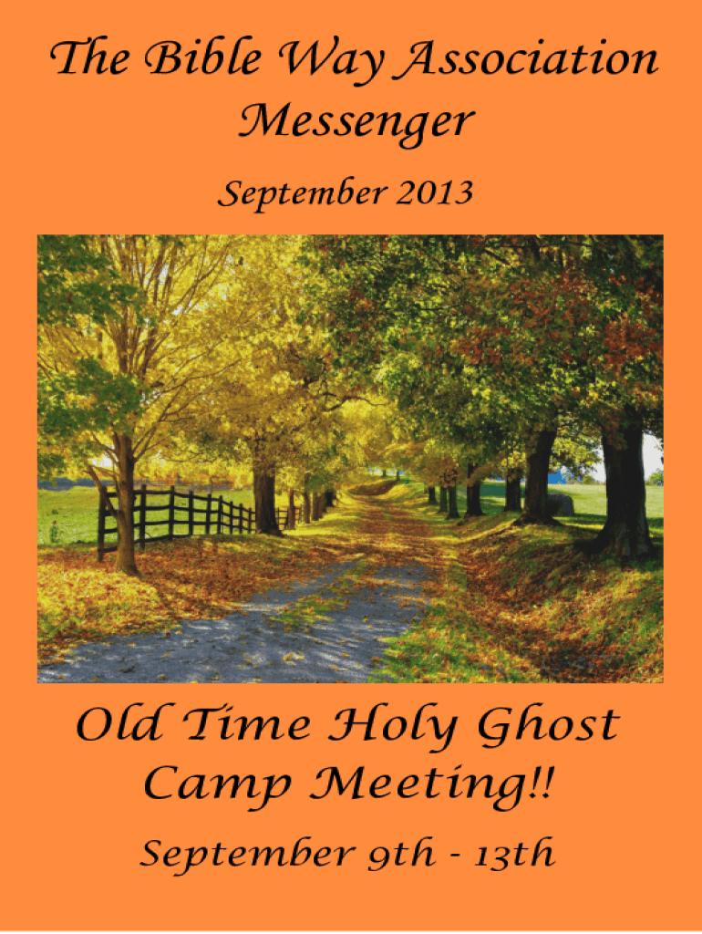 Fillable Online Holy Ghost Campmeeting 3/7/23 - YouTube Fax Email Print ...