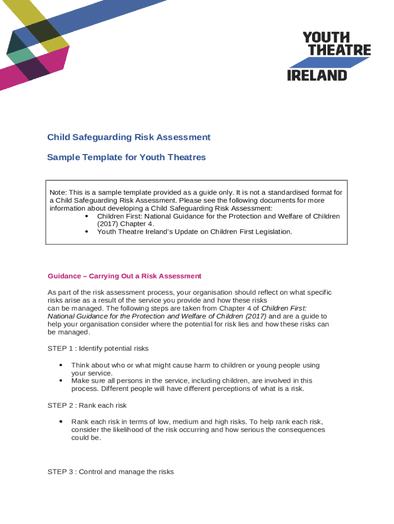 Child Safeguarding Resource Document Doc Template | pdfFiller