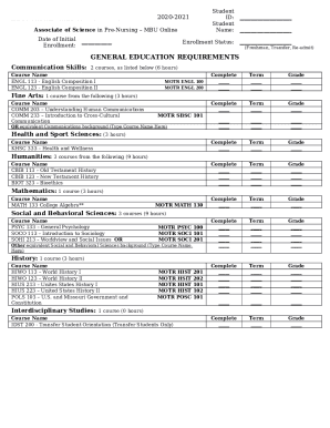 Cerritos College Nursing - Application for Admission Option A Doc ...