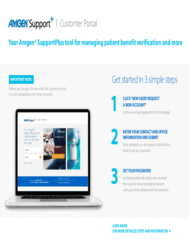 Fillable Online AMGEN.Support+ I - Customer Portal Fax Email Print ...