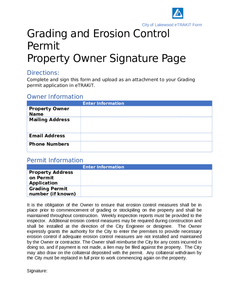 Building and Construction Permits Doc Template | pdfFiller