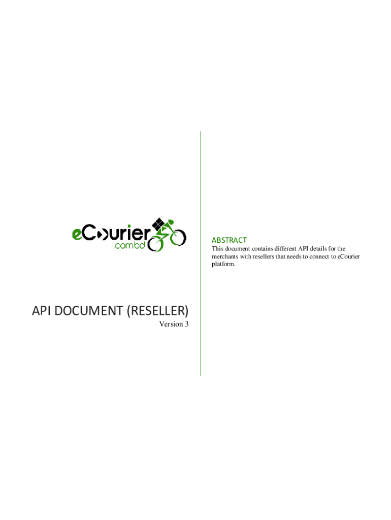 Fillable Online Q-Commerce Partner API - Delivery Tech - Developers Fax Email Print - pdfFiller