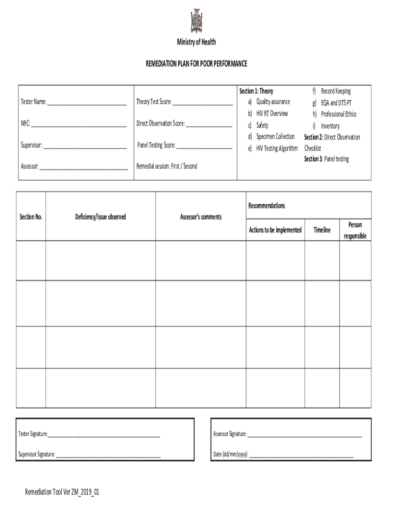Fillable Online Stepwise Process for Improving the Quality of HIV Rapid ...