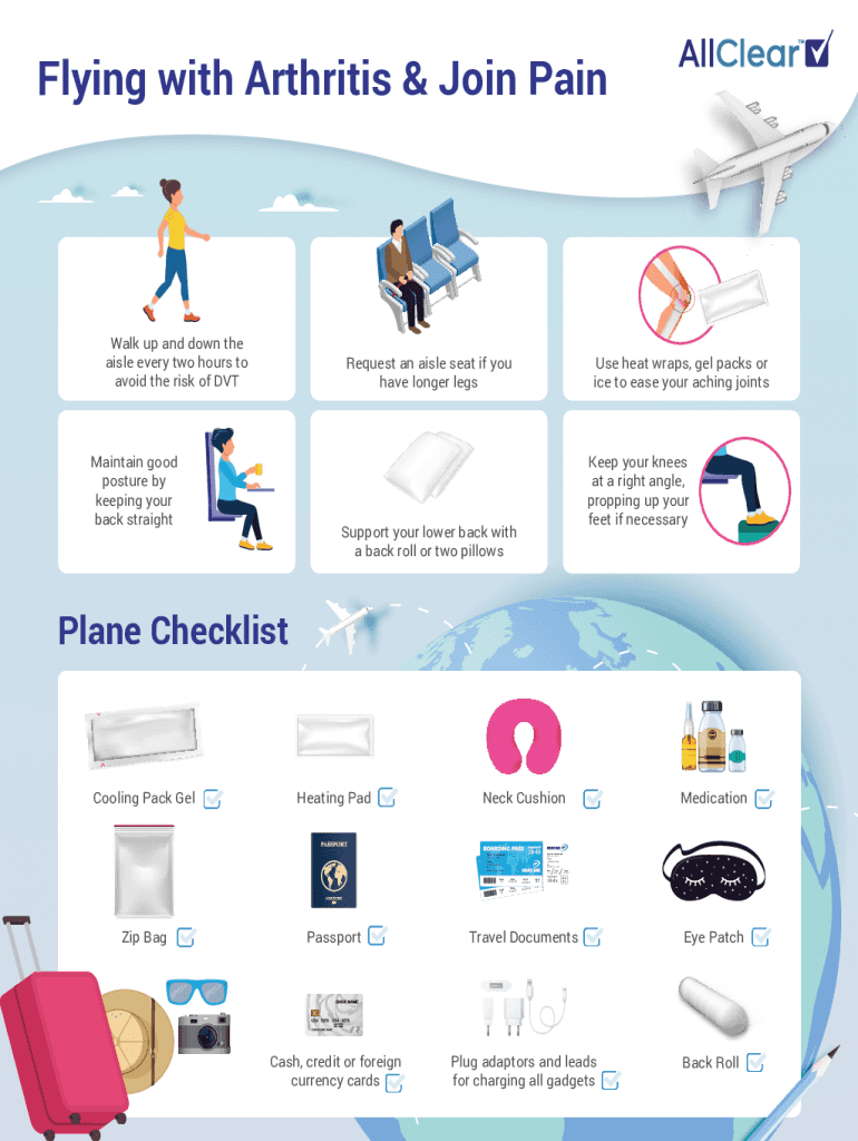 Fillable Online Flying Risks and Prevention Tips: Deep Vein Thrombosis ...