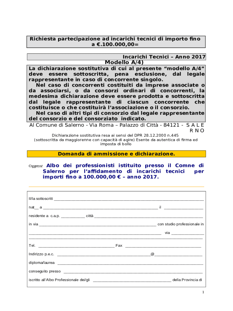 lettera di invito - Bandi di gara e contratti - Comune di Firenze Doc ...