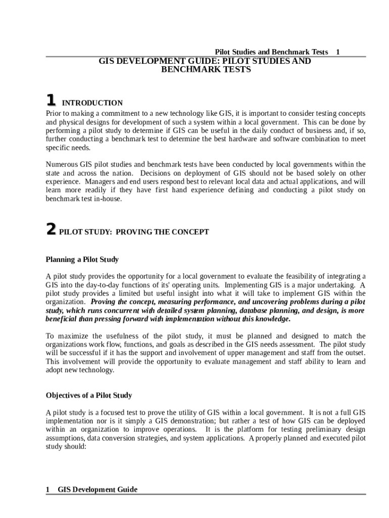 How can you test GIS programs for proper functionality? Doc Template ...