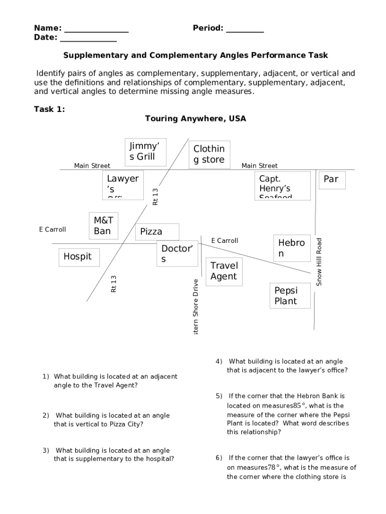 geometry angle worksheet.pdf Doc Template | pdfFiller