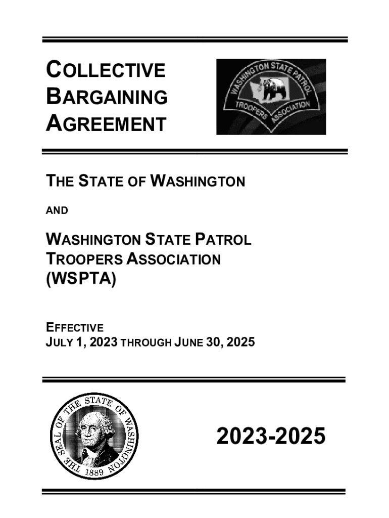 Fillable Online ofm wa Washington State Patrol Union Troopers ...