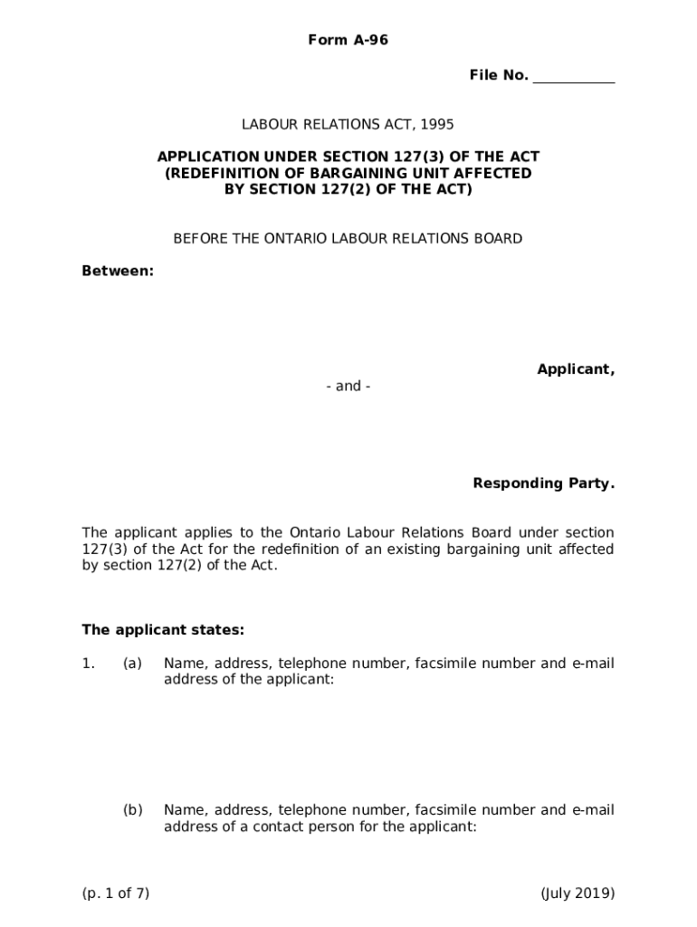 A Review of the Employee Occupational Exclusions under the ... Doc ...